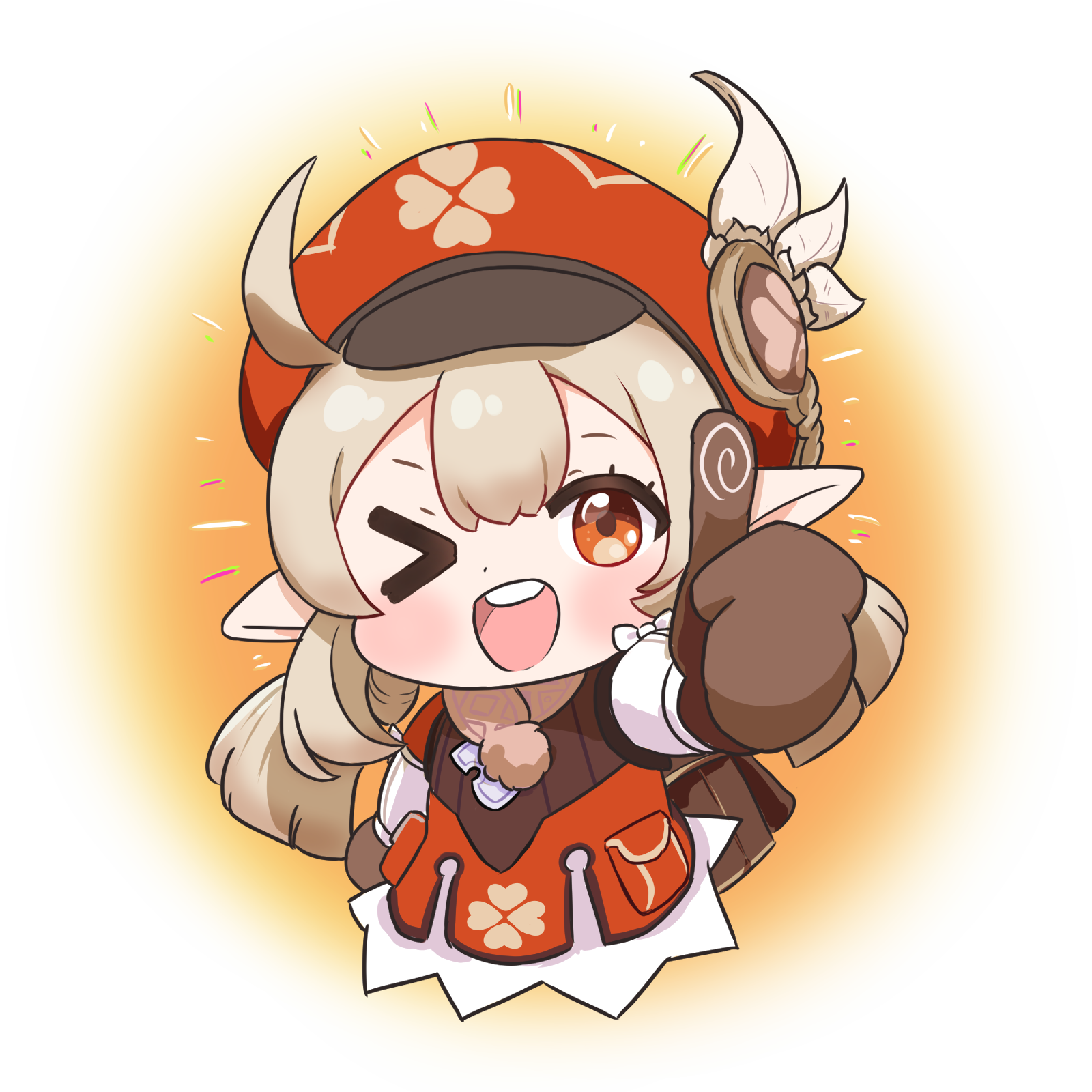 Klee Sticker edited and retouched Genshin Impact | HoYoLAB