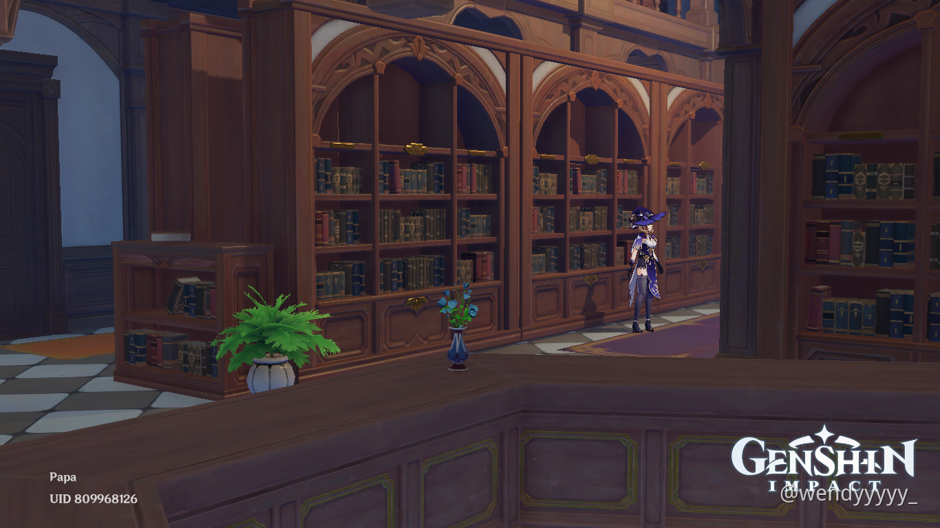 Appreciaton of Serenitea - Library Interior Genshin Impact | HoYoLAB