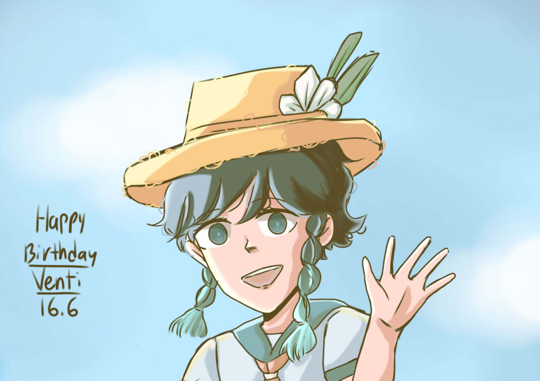 Happy birthday Venti!! Genshin Impact | HoYoLAB