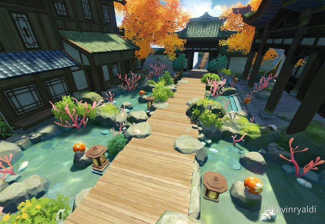 Sauna and Library Genshin Impact | HoYoLAB