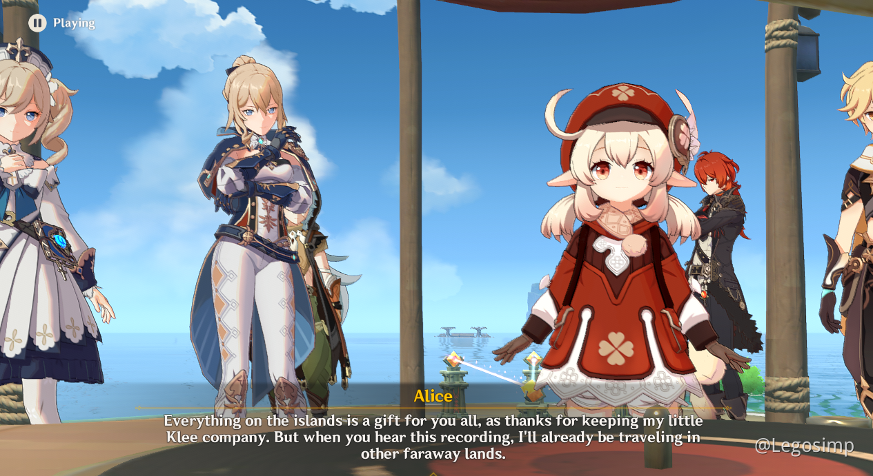 It has been my privilege, Alice-san. Genshin Impact | HoYoLAB