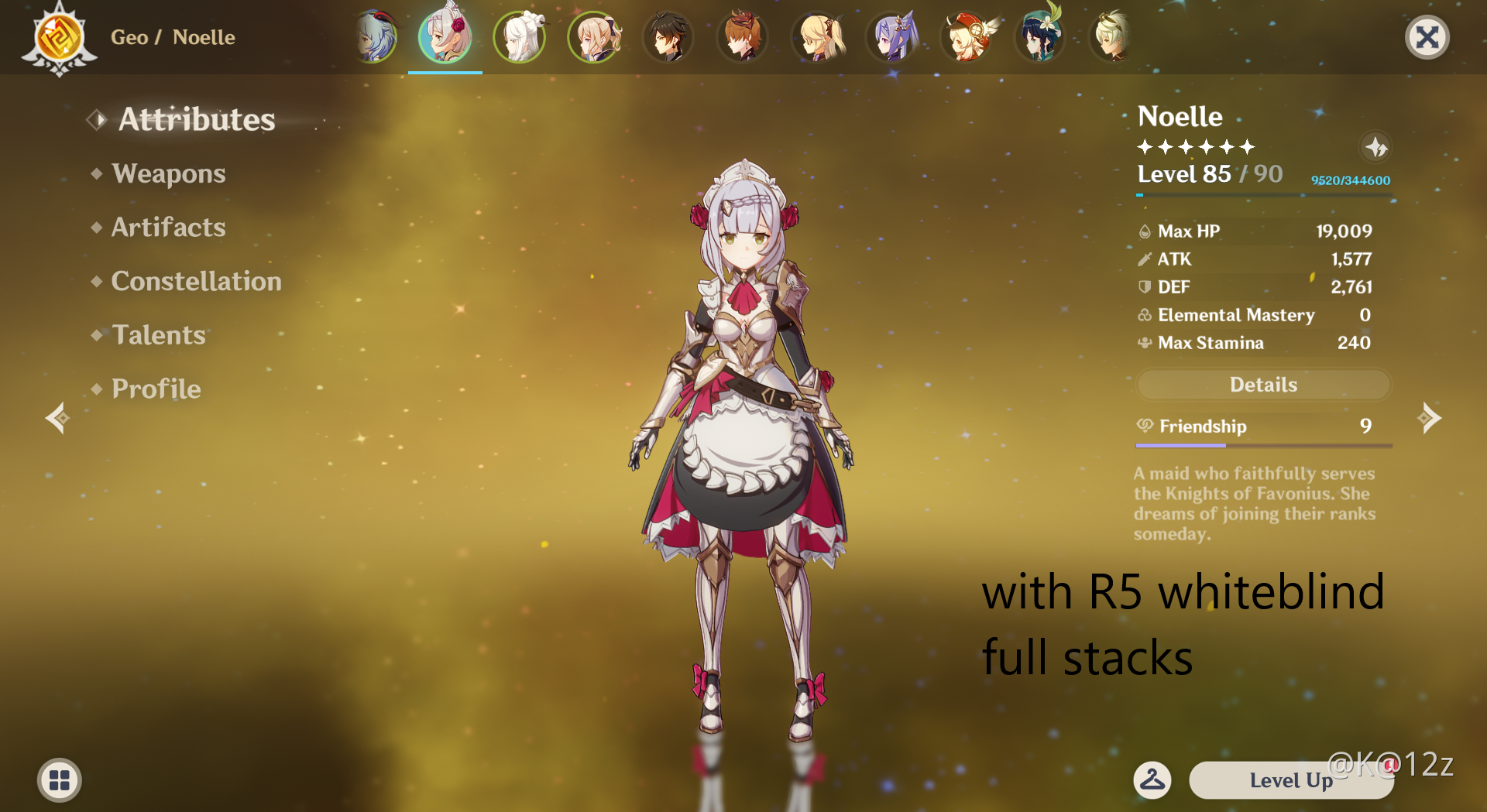 Noelle Build | Genshin Impact | HoYoLAB