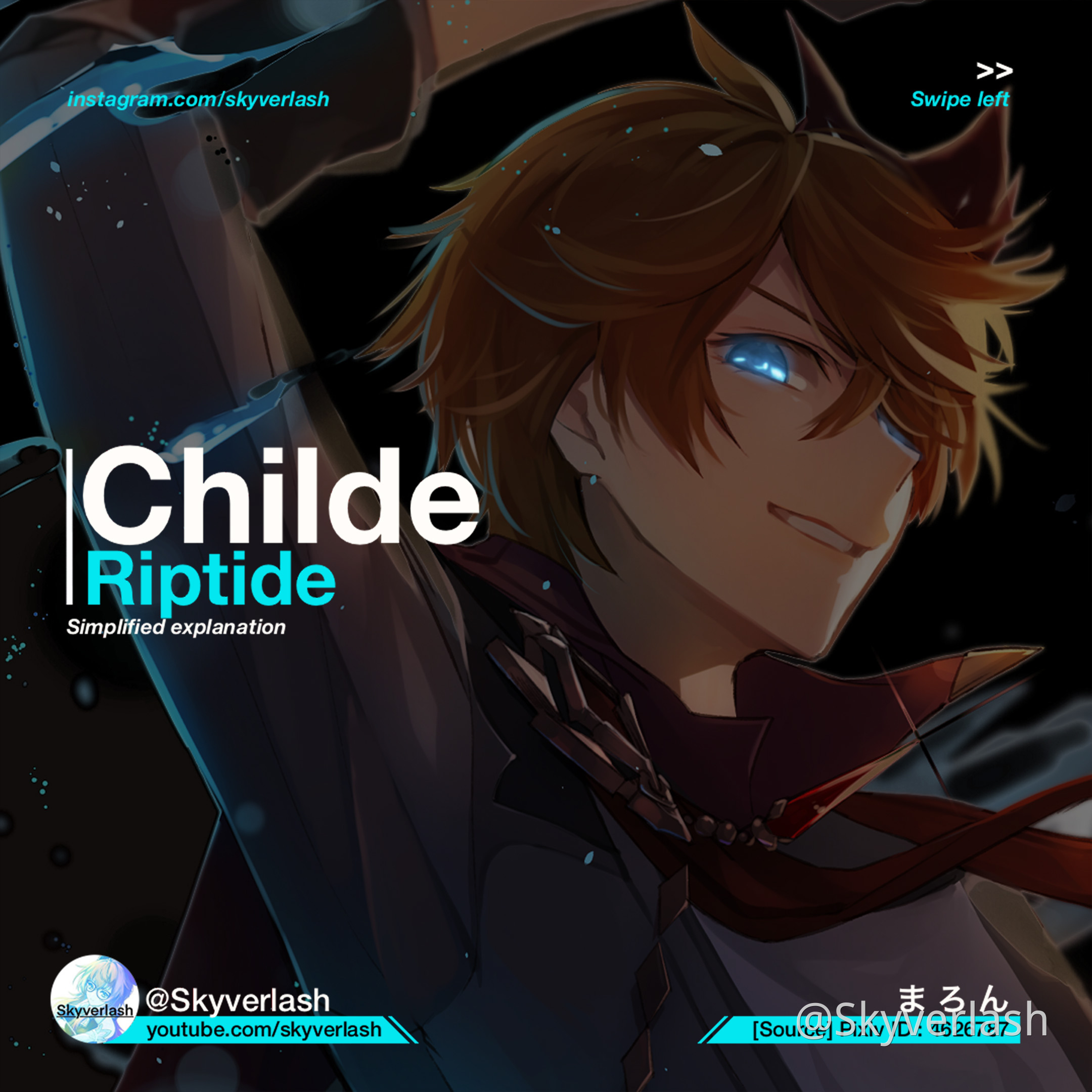 Childe's Riptide Infographic Guide Genshin Impact | HoYoLAB