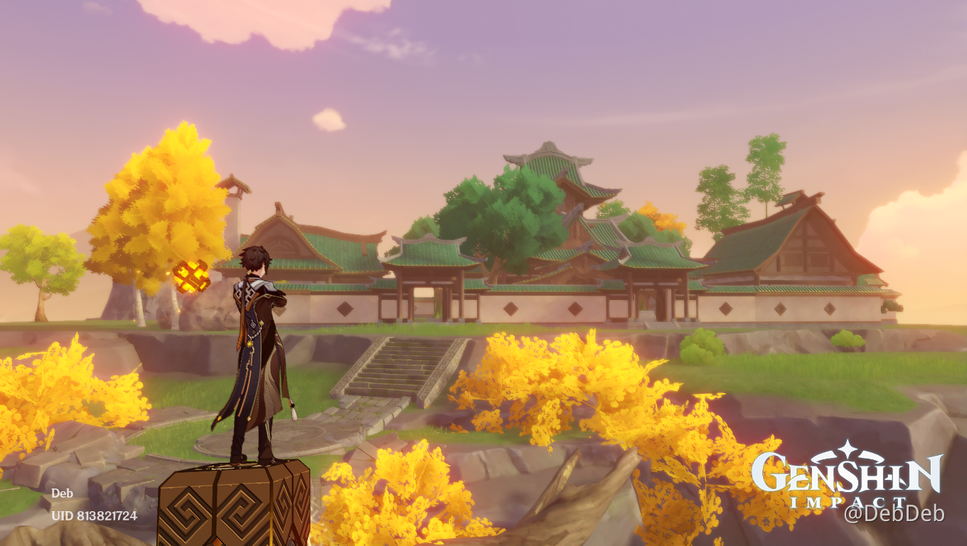 Serenitea Pot Appreciation - My Floating Abode and Emerald Peak Realm ...