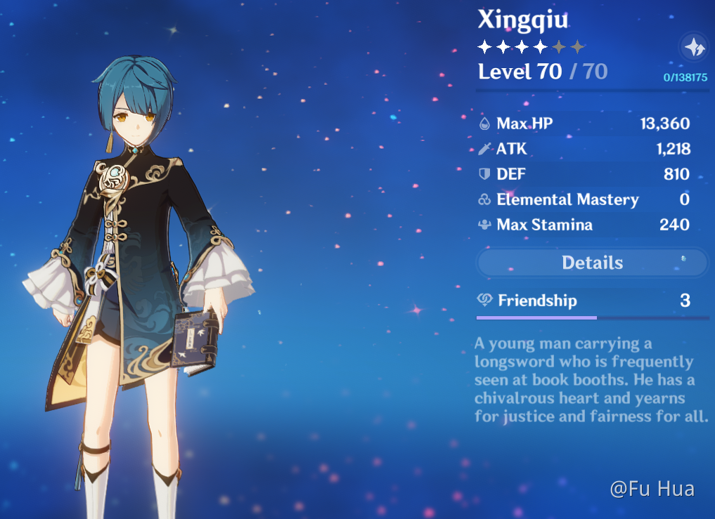 is my Xinqiu stats good? Genshin Impact | HoYoLAB