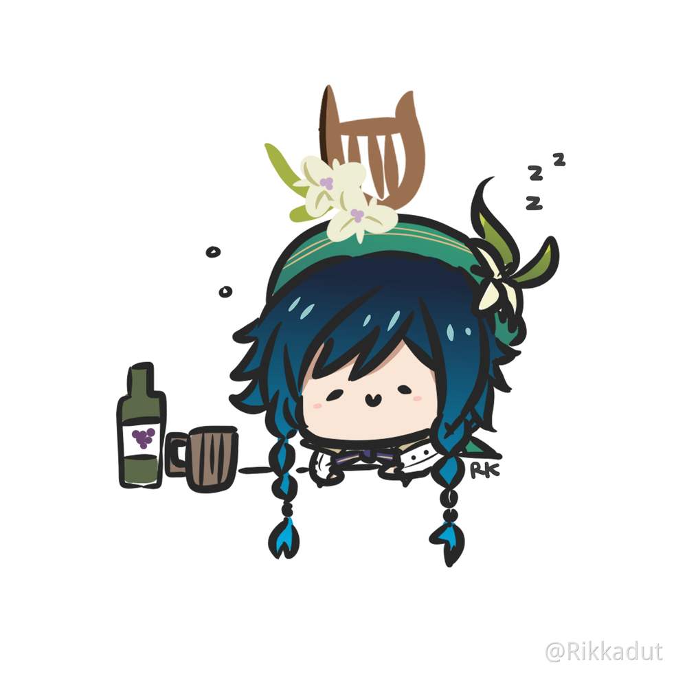 Drunk Venti Genshin Impact | HoYoLAB