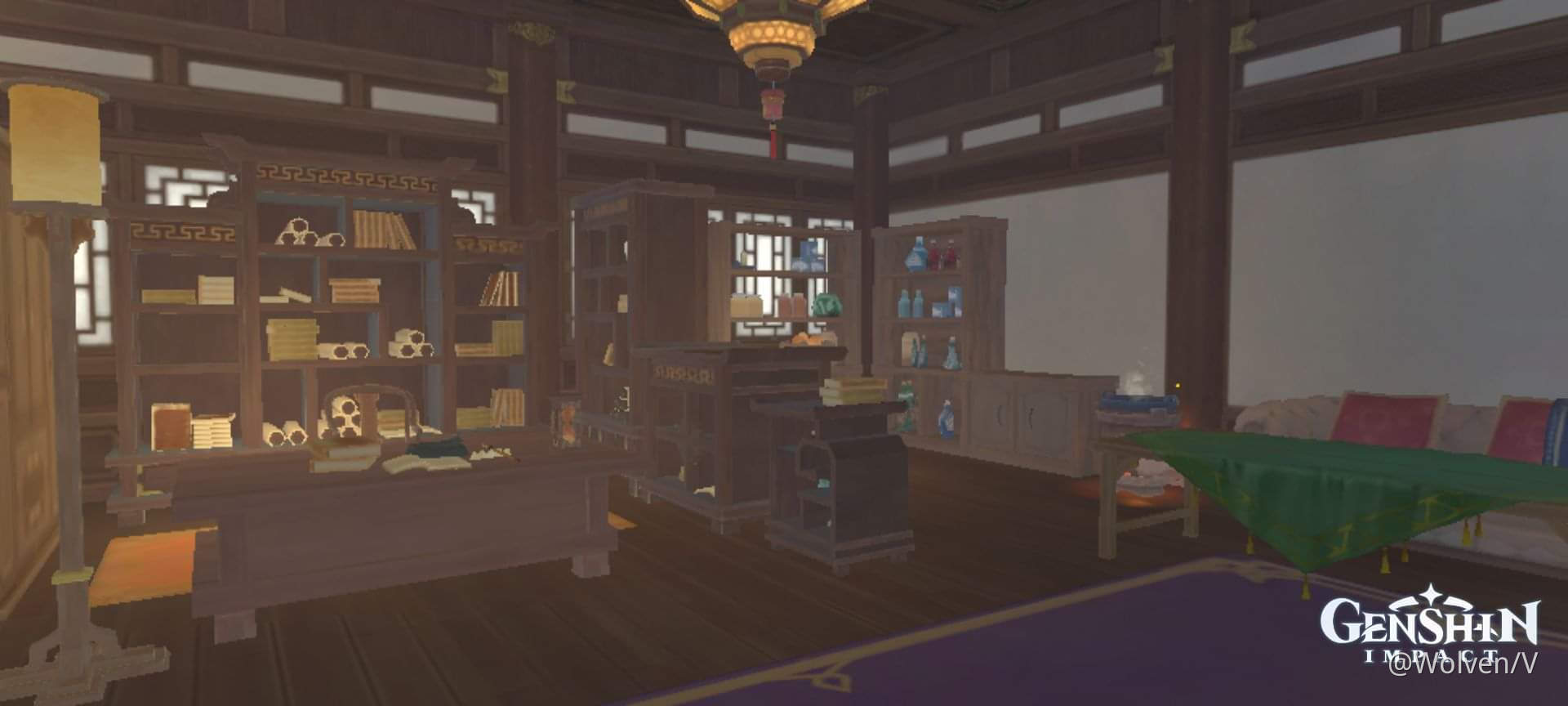 A nice room for Law and Alchemy Genshin Impact | HoYoLAB