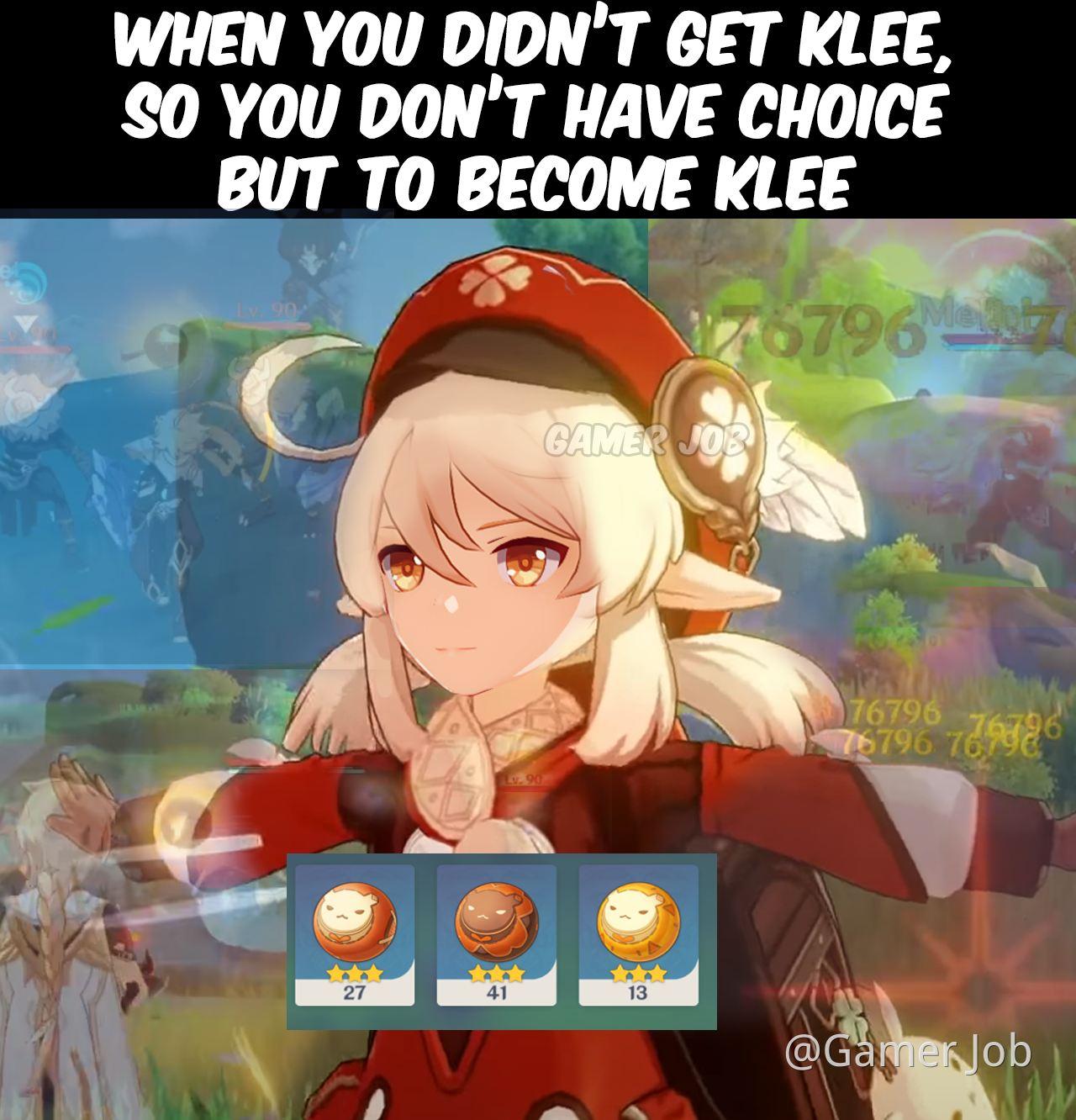 No Klee? Become Klee. Boom Boom Bakudan Genshin Impact | HoYoLAB