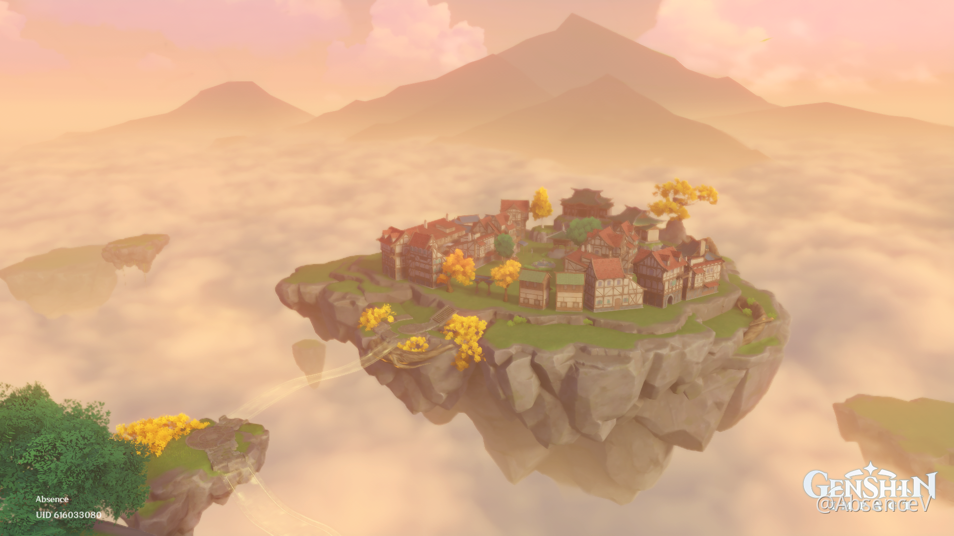 Floating Abode: Beyond the Mountains, Above the Seas Genshin Impact ...