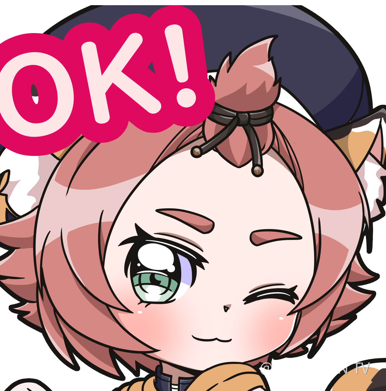 Diona fanart whatsapp sticker Genshin Impact | HoYoLAB