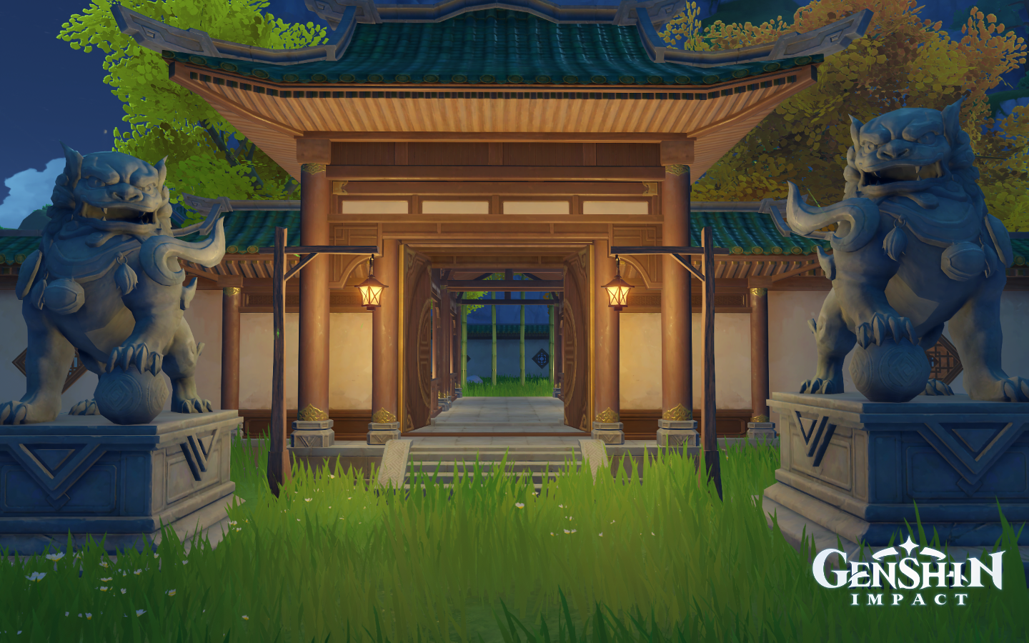 Liyue shrine and Diluc's villa Genshin Impact | HoYoLAB