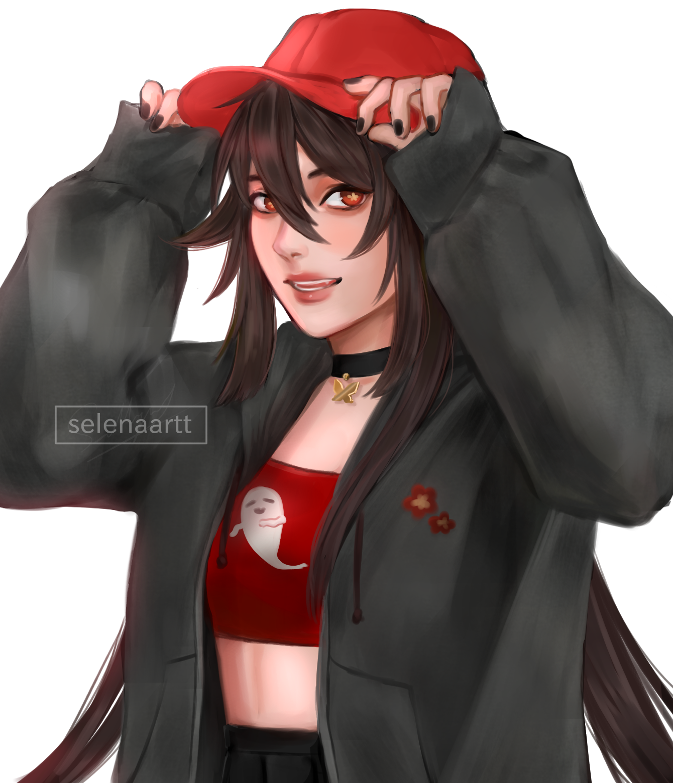 Hu Tao in modern clothes Genshin Impact | HoYoLAB