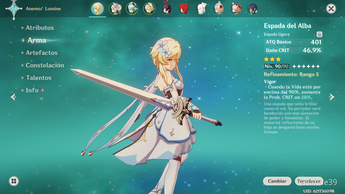 Sobre la Ulti del Viajero Anemo y posible Gran Daño | Genshin Impact ...