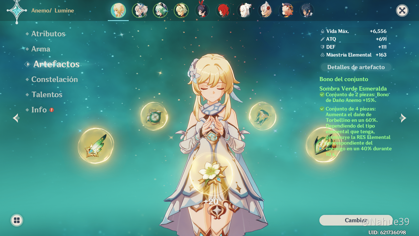 Sobre la Ulti del Viajero Anemo y posible Gran Daño | Genshin Impact ...