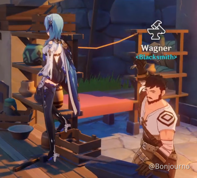 Video: Wagner, the Most Eligible Bachelor, ignores Eula - Hmmmmmm ...