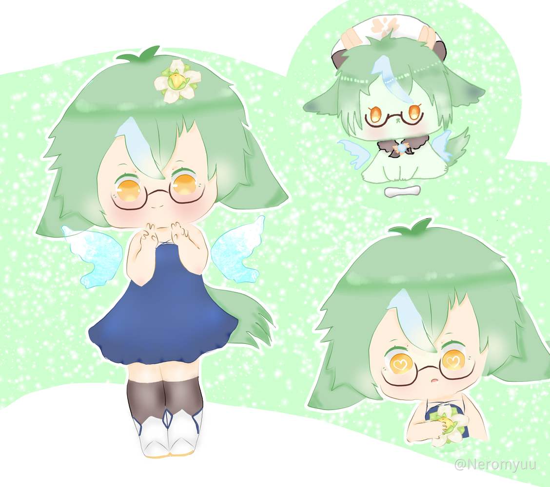 Chibi Summer Sucrose Genshin Impact | HoYoLAB