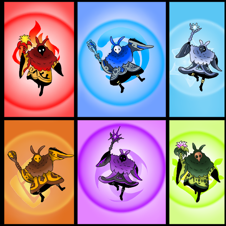 3 new abyss mage... Fanart not official Genshin Impact | HoYoLAB