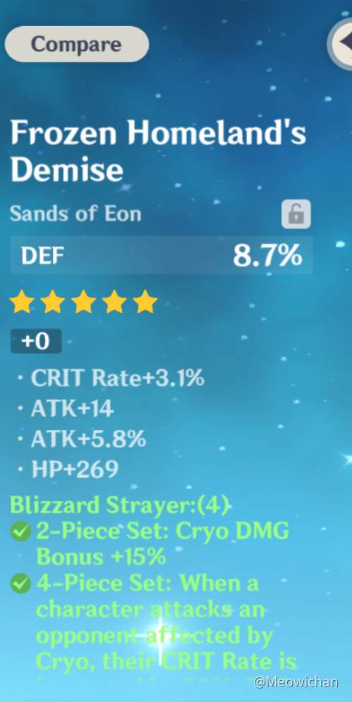 ARE ATK SANDS ARTIFACTS RARE OR SOMETHING. Genshin Impact | HoYoLAB