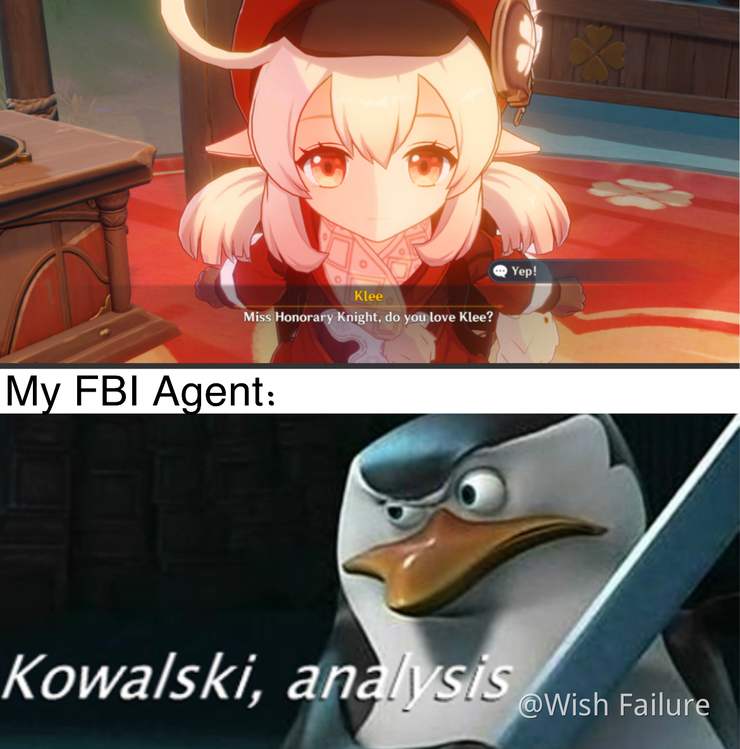 Klee meme | Genshin Impact | HoYoLAB