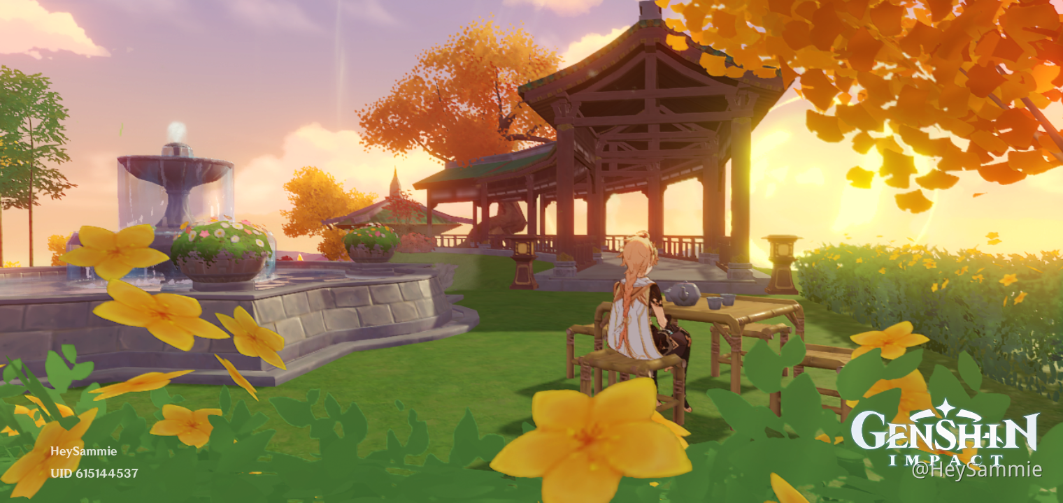 Floating Abode main area appreciation | Genshin Impact | HoYoLAB