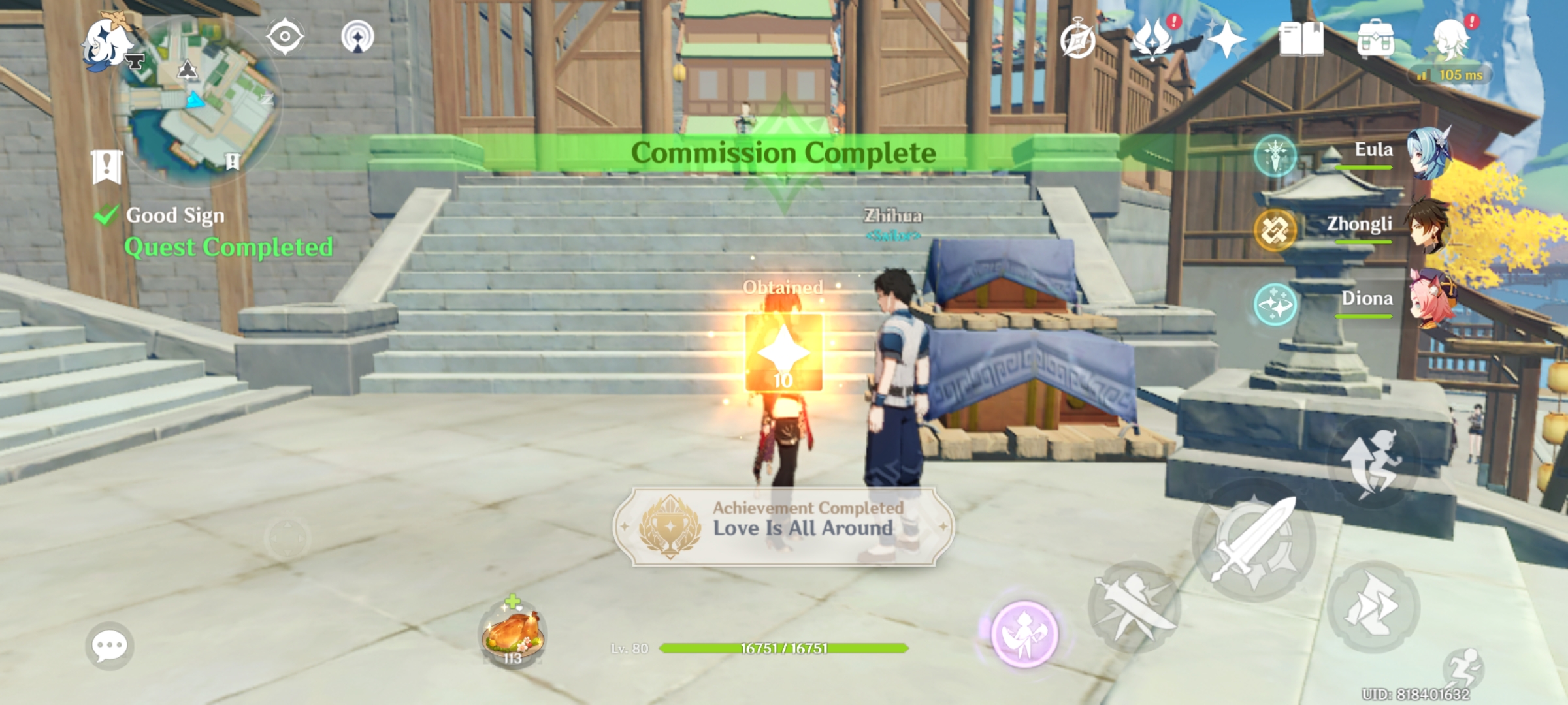 Luck: 100 Genshin Impact | HoYoLAB