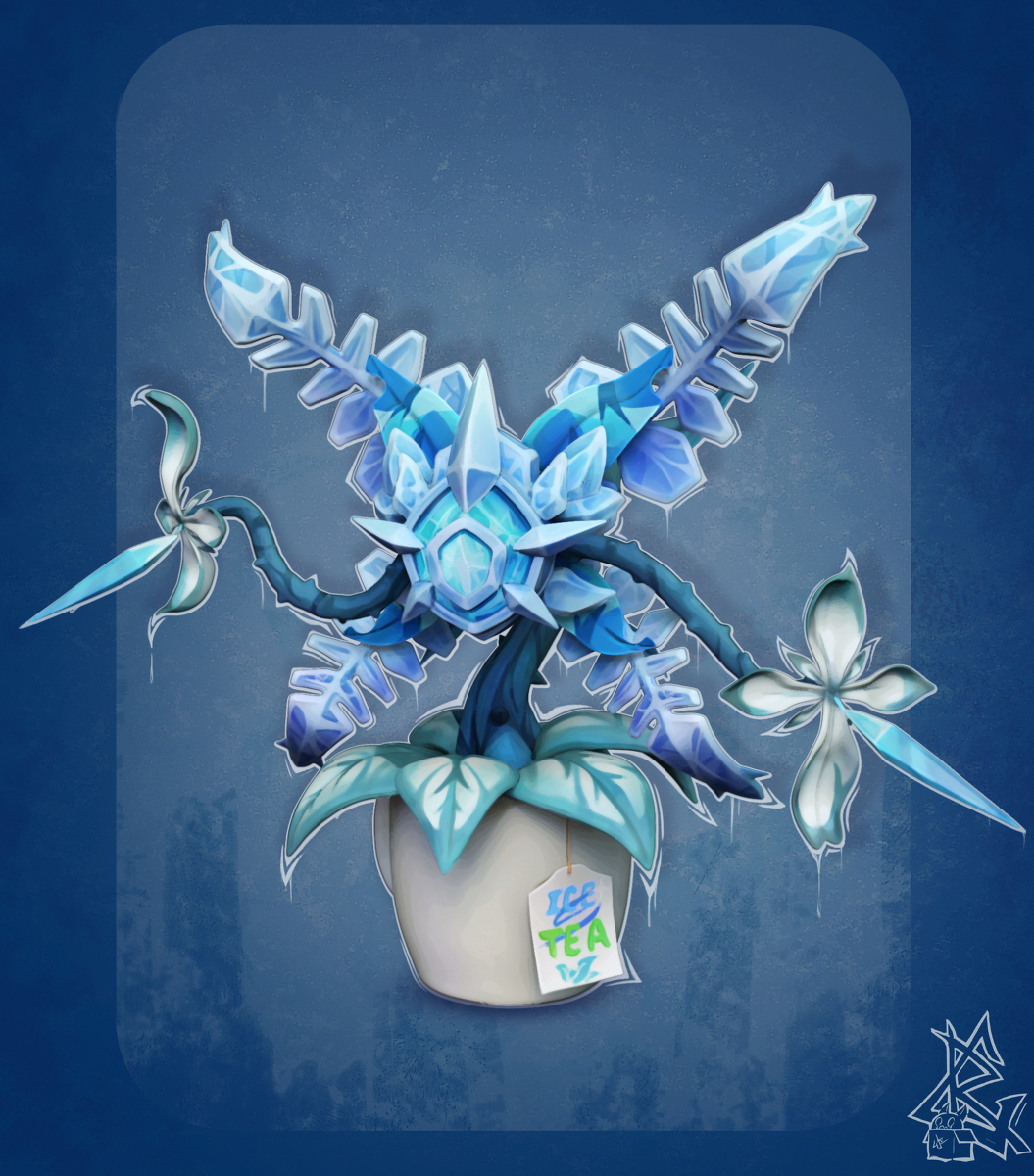 Cryo Regisvine in a cup of tea Genshin Impact | HoYoLAB