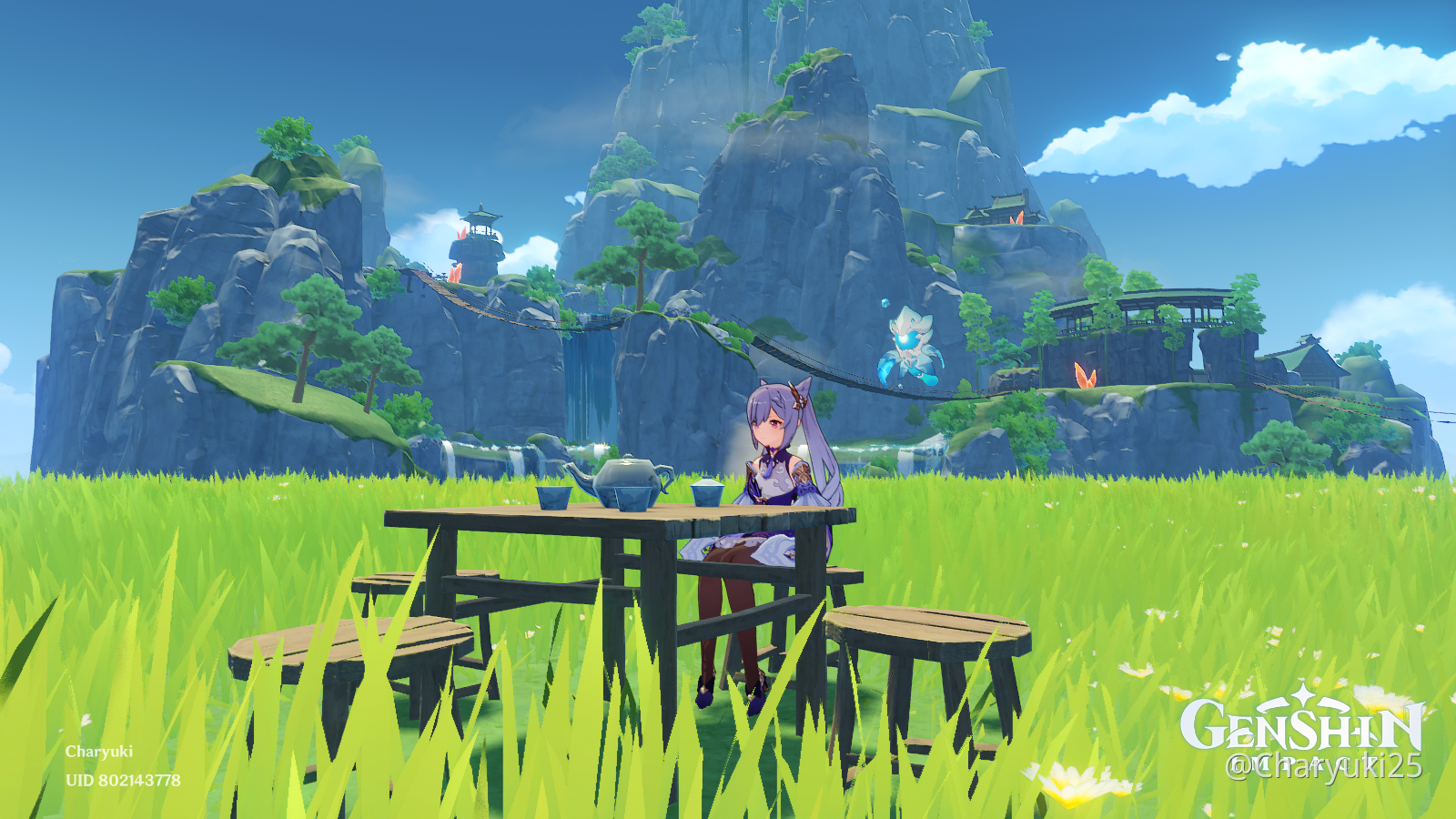 Enjoying Tea Genshin Impact | HoYoLAB