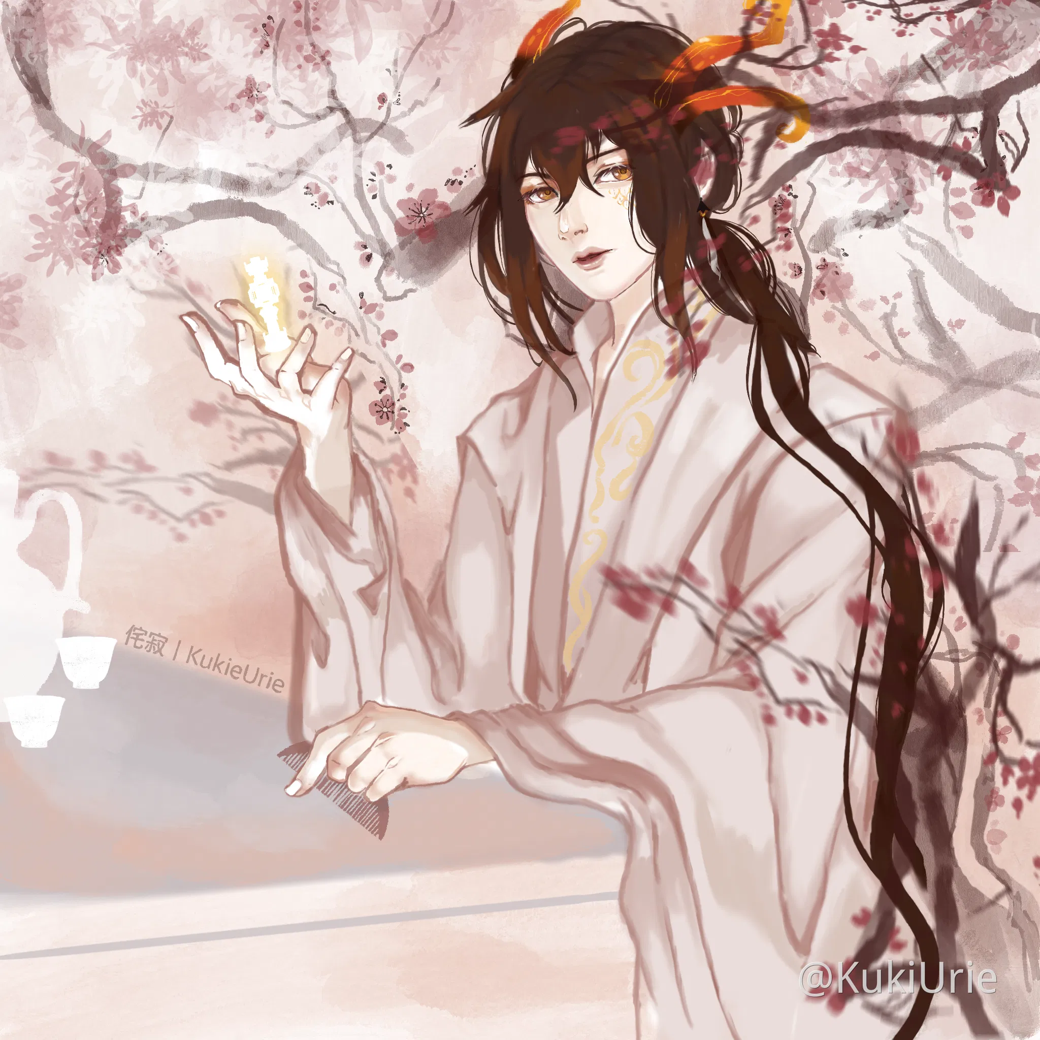 Zhongli in Hanfu | Donghua Genshin Impact | HoYoLAB