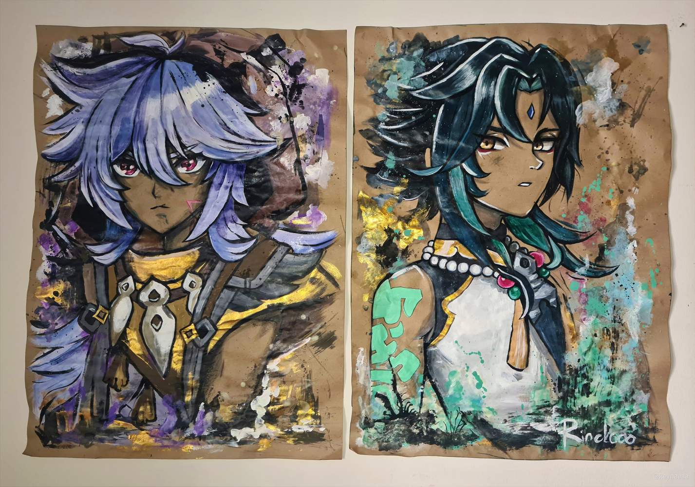 Razor and Xiao Genshin Impact | HoYoLAB