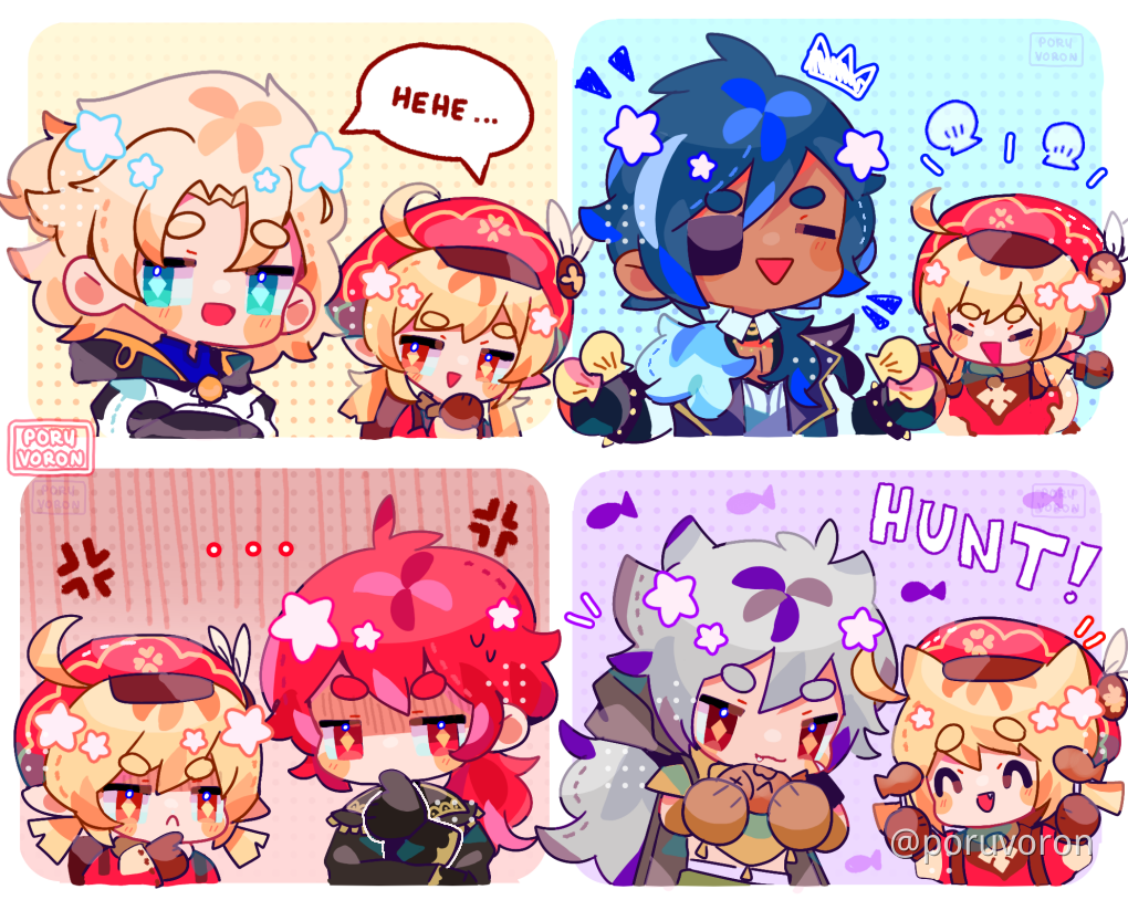 klee with her big brothers ! Genshin Impact | HoYoLAB