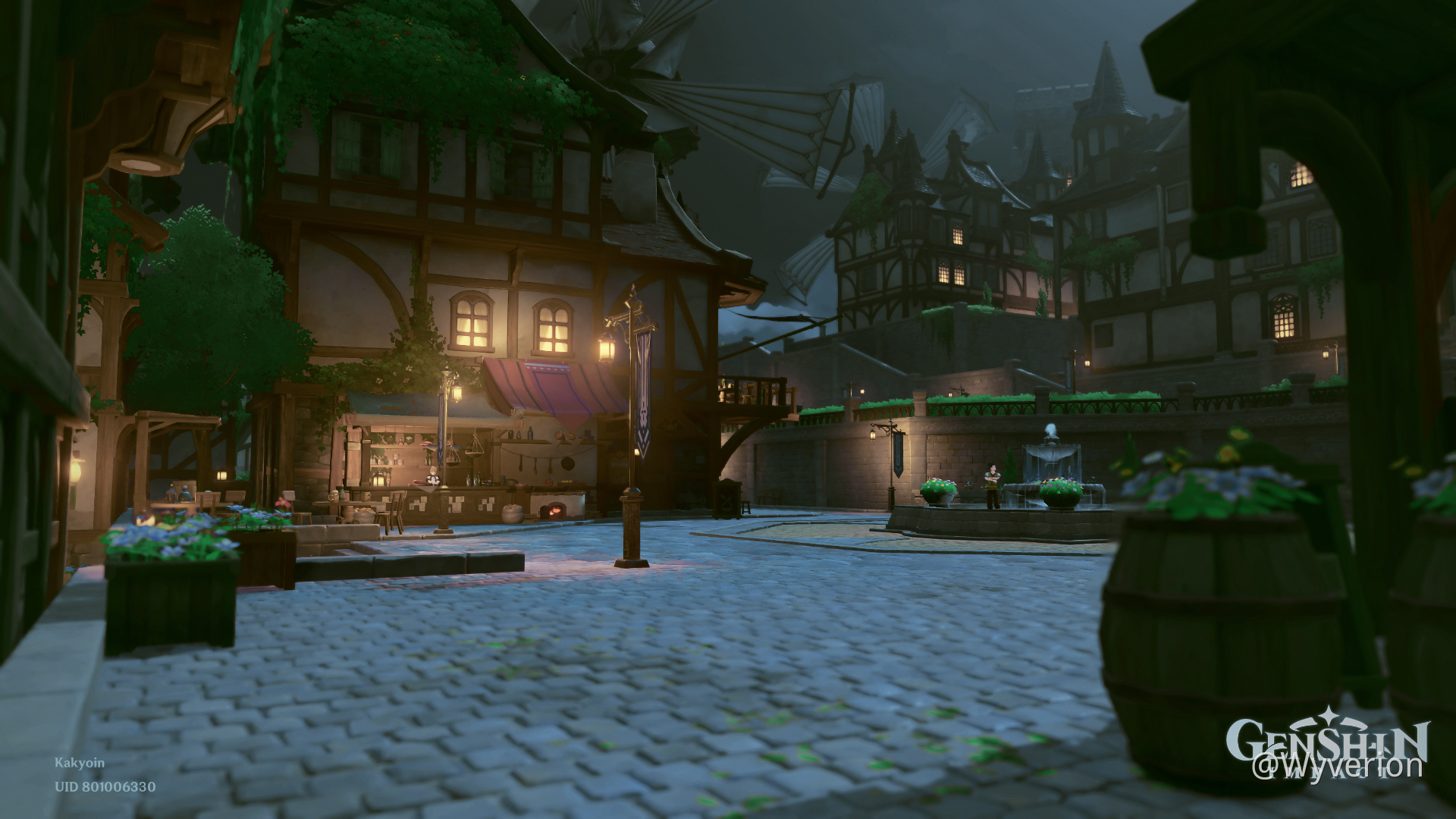 Random screenshot in Mondstadt (Before and After) | Genshin Impact ...