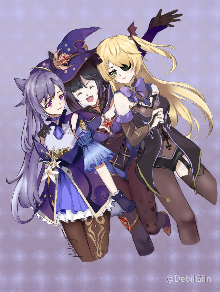 Purple Genshin Impact | HoYoLAB