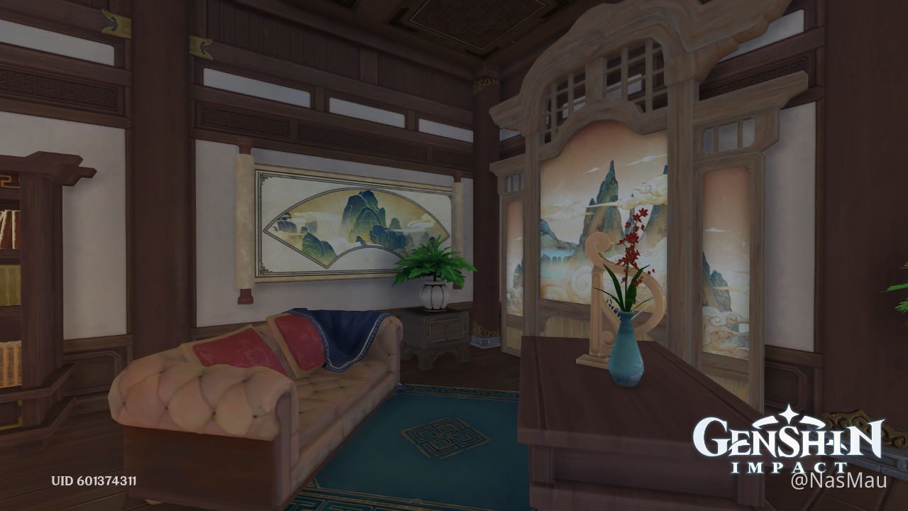 🛌Ethereal Rest - Bedroom Liyue-style / Descanso Etéreo - Habitación ...