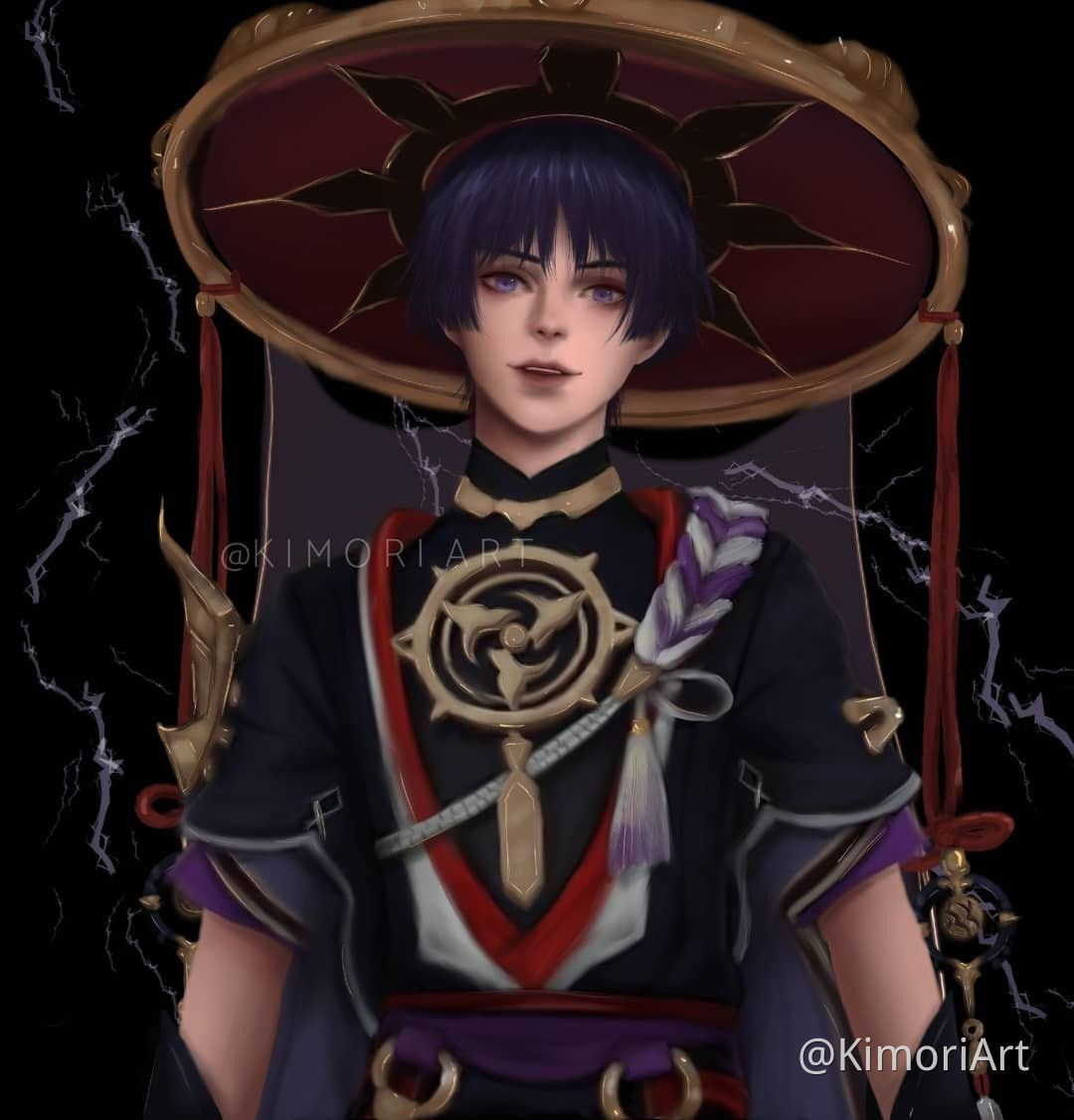 Scaramouche fanart Genshin Impact | HoYoLAB