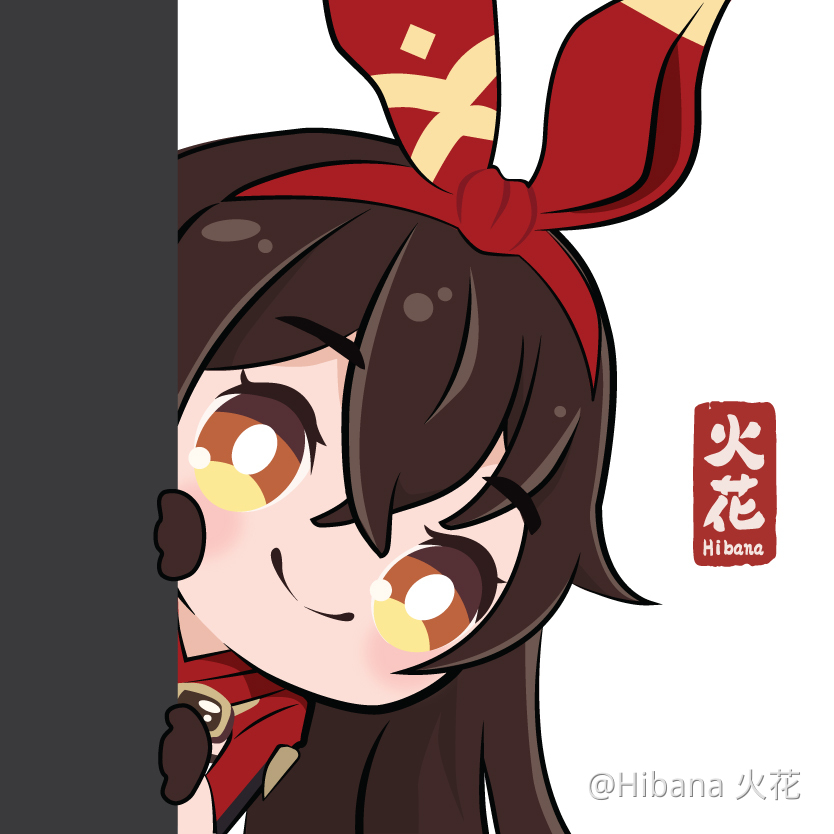 Chibi Amber Peek (Fan art) Genshin Impact | HoYoLAB