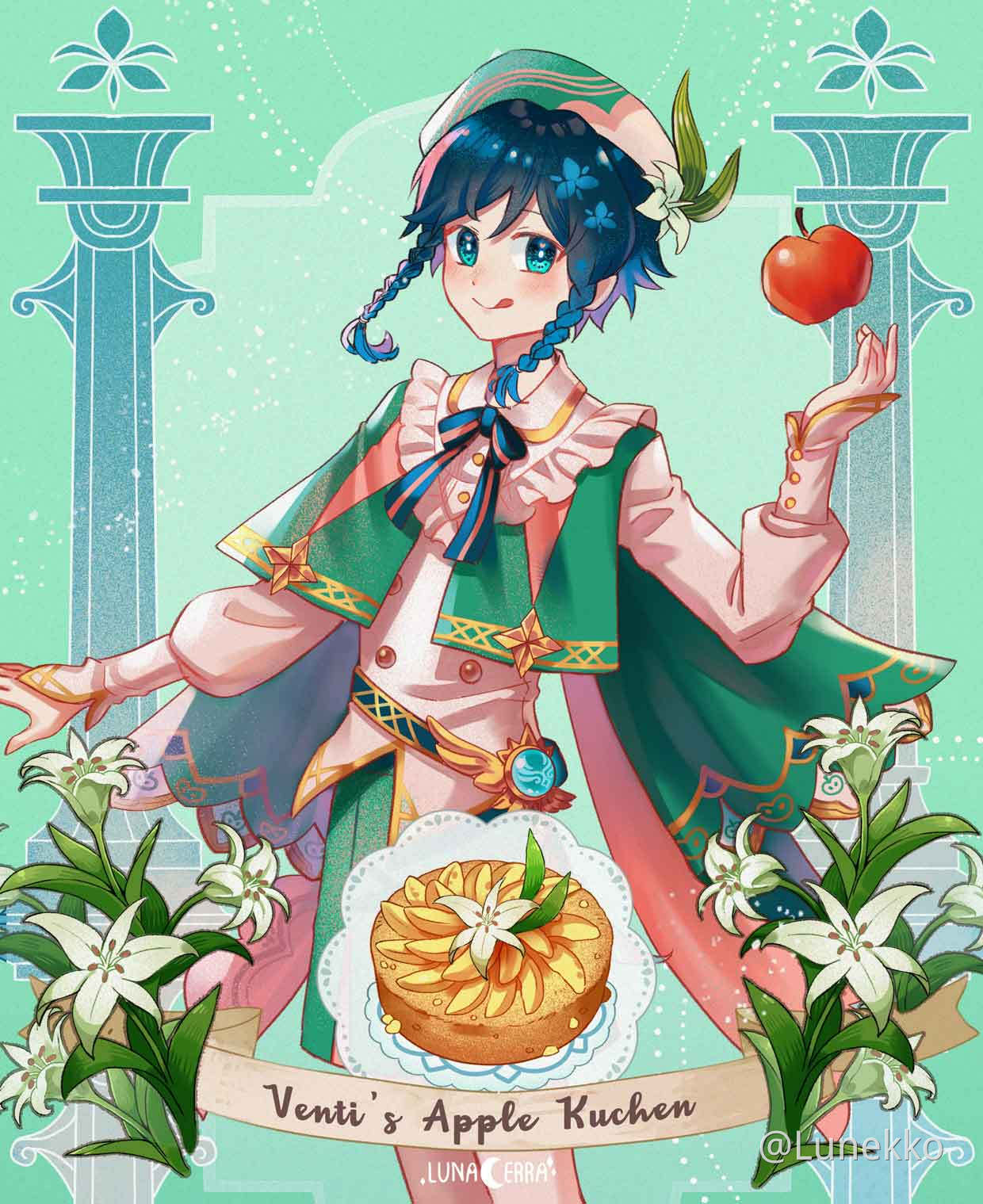 Venti's Apple Cake Genshin Impact | HoYoLAB