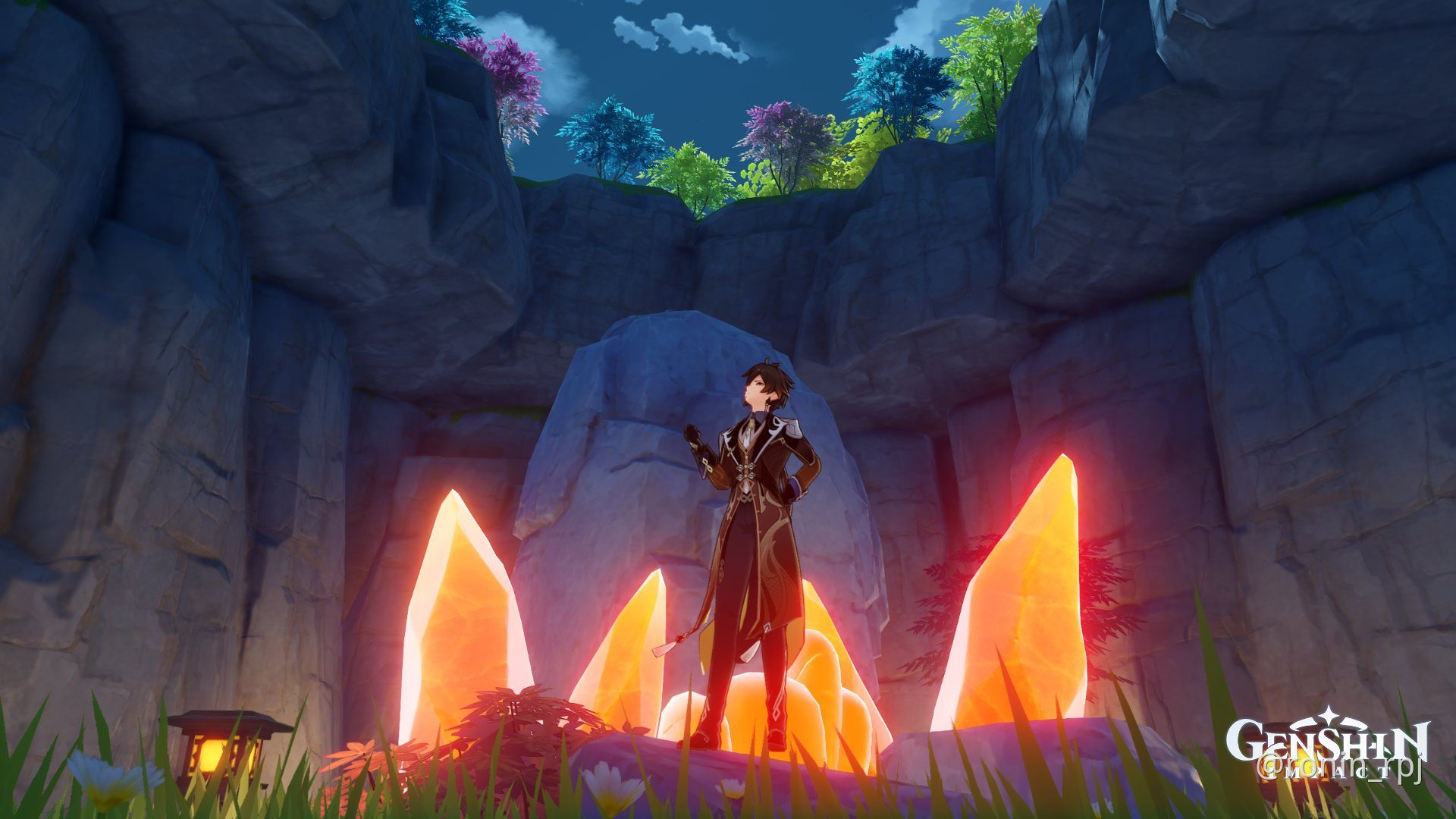 Moonlit Stone Shrine | Genshin Impact | HoYoLAB