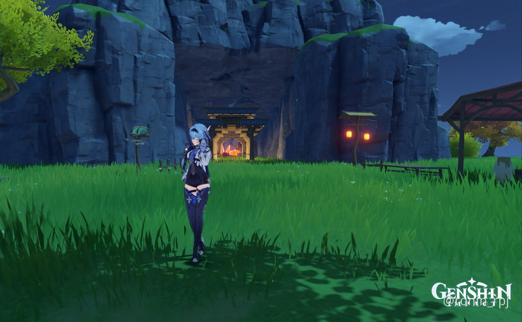 Moonlit Stone Shrine | Genshin Impact | HoYoLAB