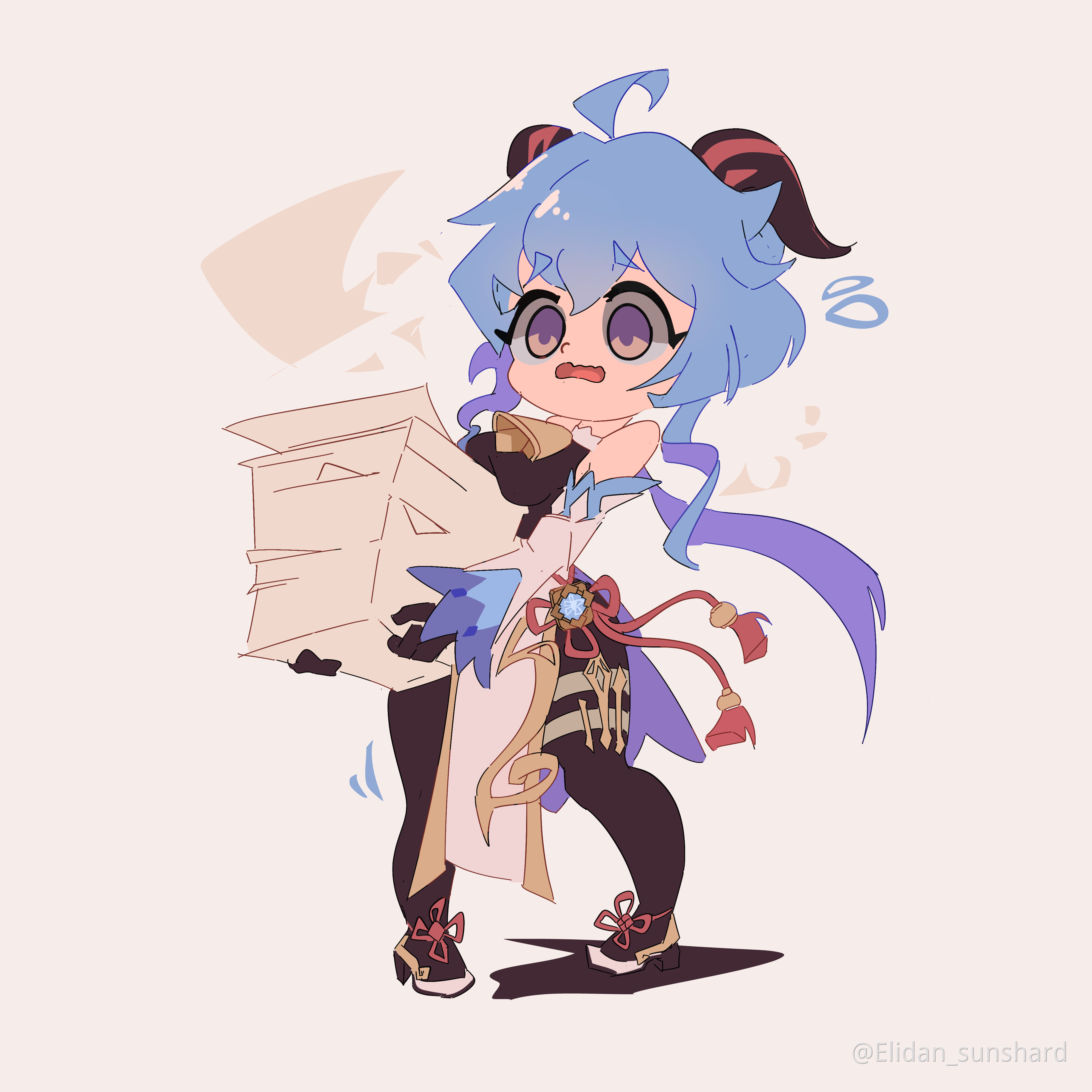 Chibi Ganyu Genshin Impact | HoYoLAB