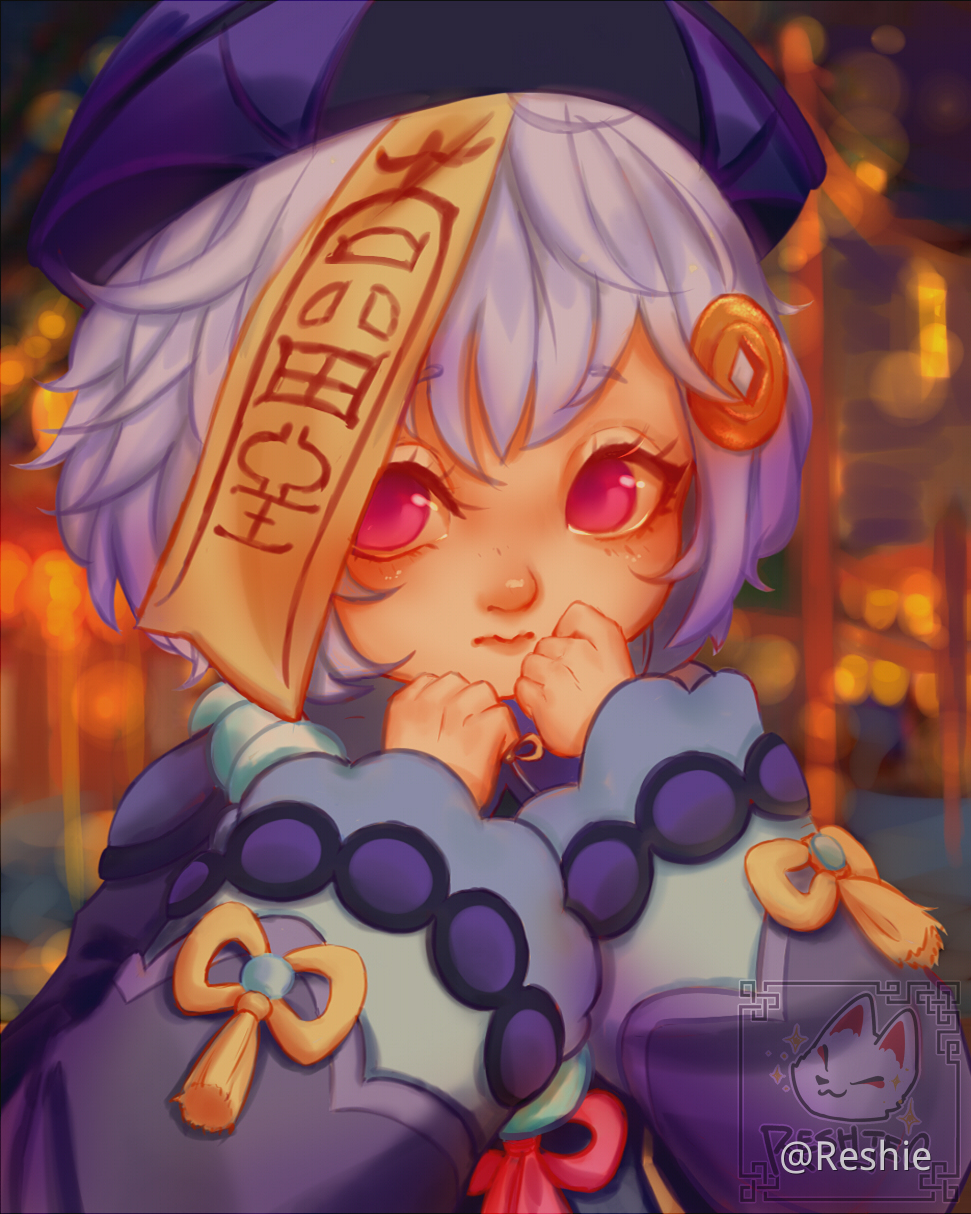 Qiqi + first post here! Genshin Impact | HoYoLAB