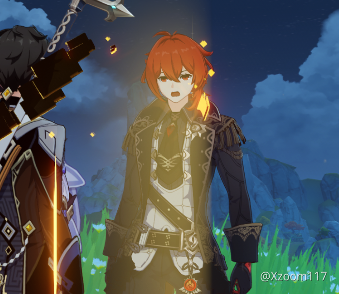 Diluc finally have special expression OMG- Genshin Impact | HoYoLAB