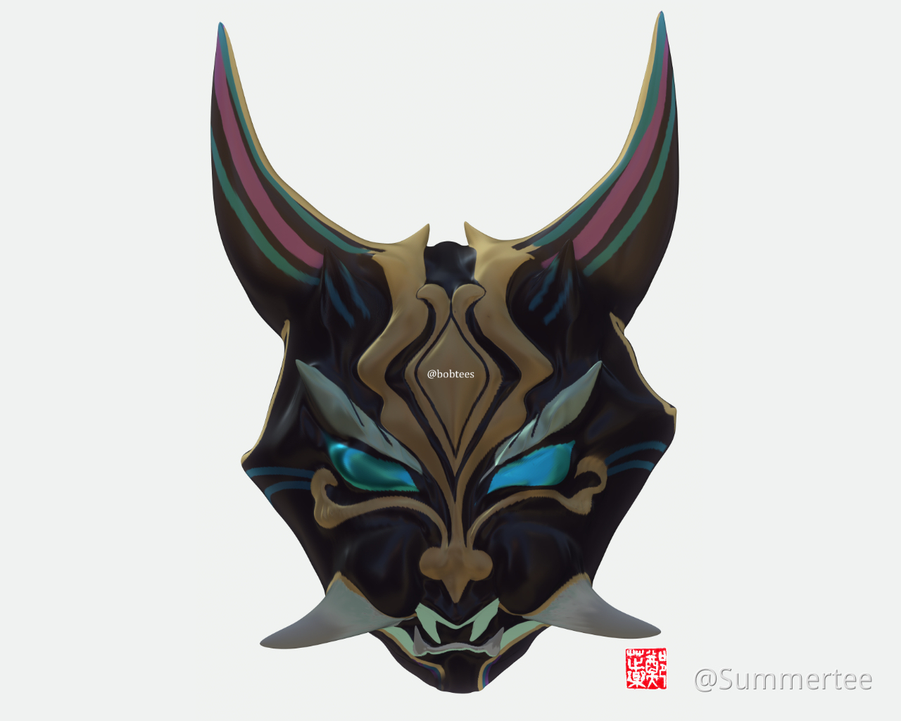 Xiao Mask (Nomad 3D Sculpt) Genshin Impact | HoYoLAB