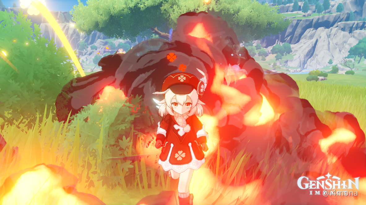 remember kids, behind explosions, theres always klee Genshin Impact ...