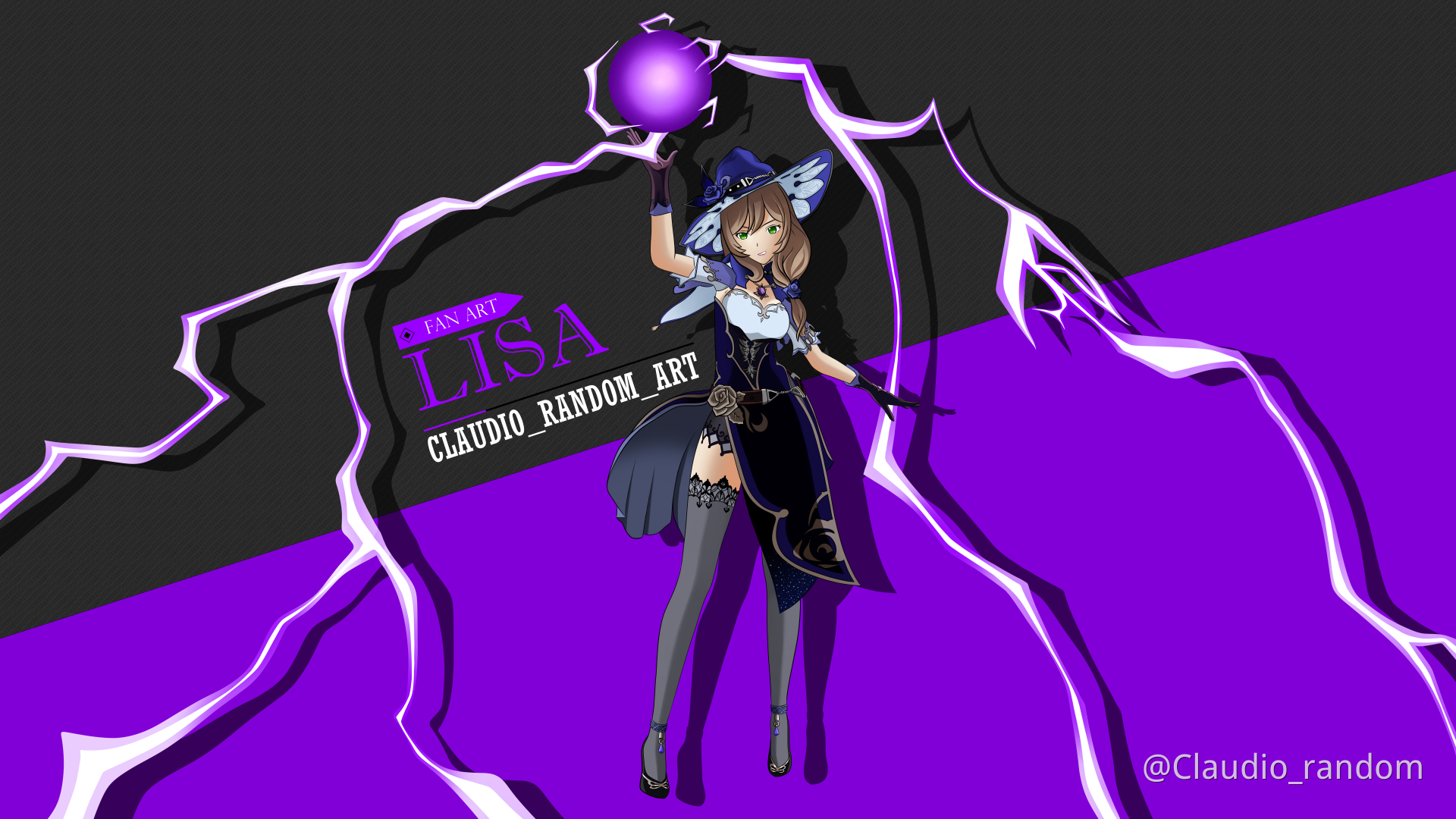 Lisa FHD wallpaper Genshin Impact | HoYoLAB