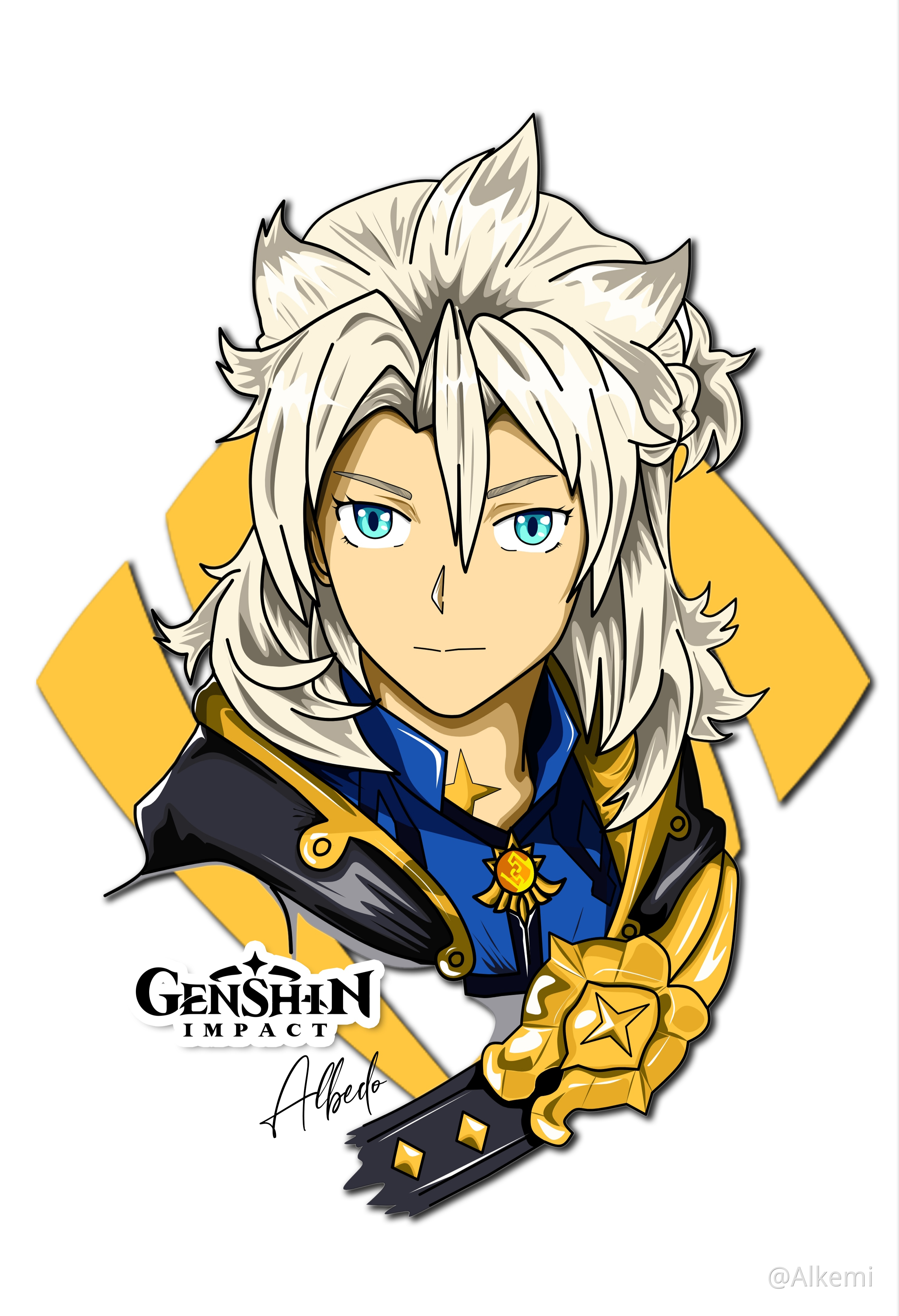 Vector art albedo Genshin Impact | HoYoLAB