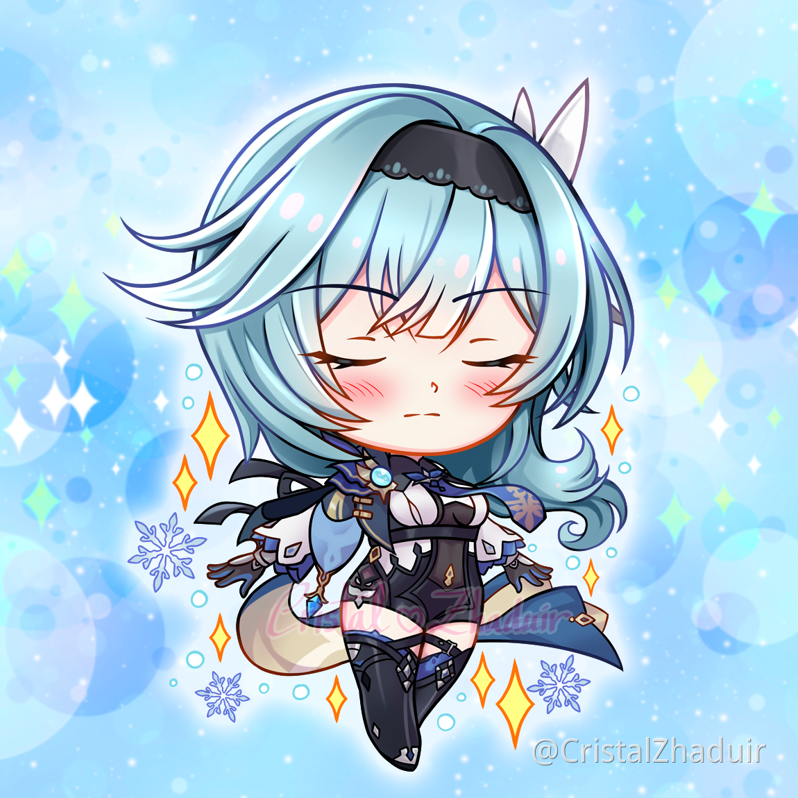 Chibi Eula - HoYoverse Player Community