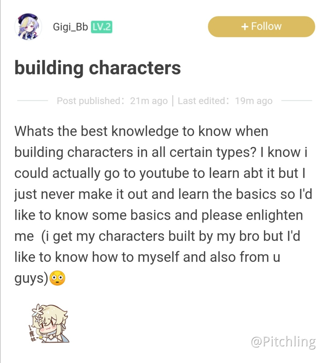 How to determine "how" to build your characters (My edition) Genshin ...