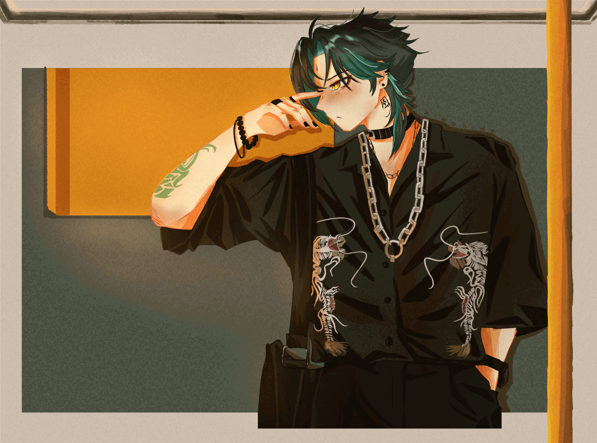 xiao: it's rude to stare for too long, you know (affectionate) Genshin ...