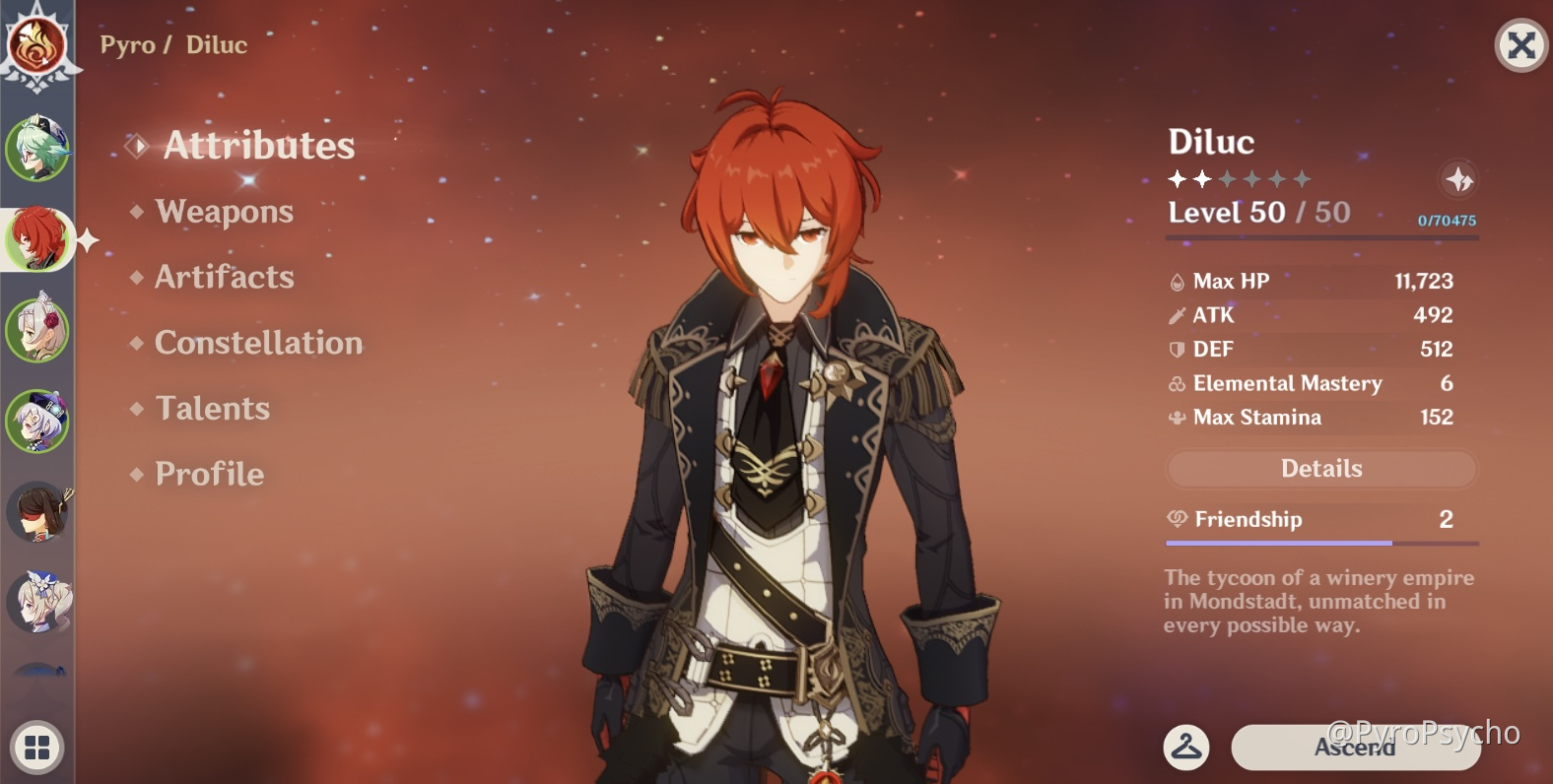 Diluc build suggestions? Genshin Impact | HoYoLAB