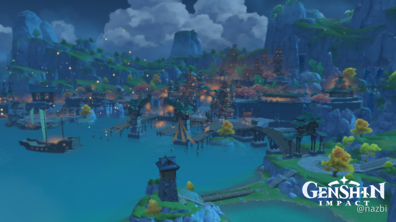 Liyue's Luminescent Harbor Genshin Impact | HoYoLAB